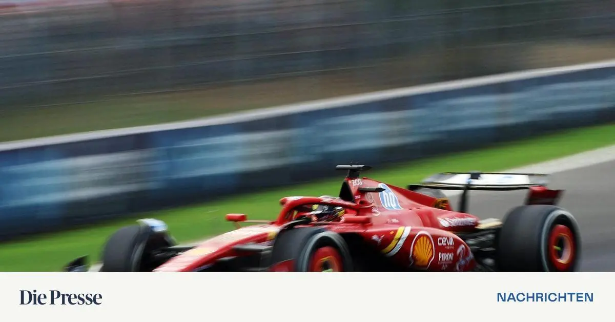 Ferrari-Heimsieg: Leclerc gewinnt den GP von Monza – DiePresse.com