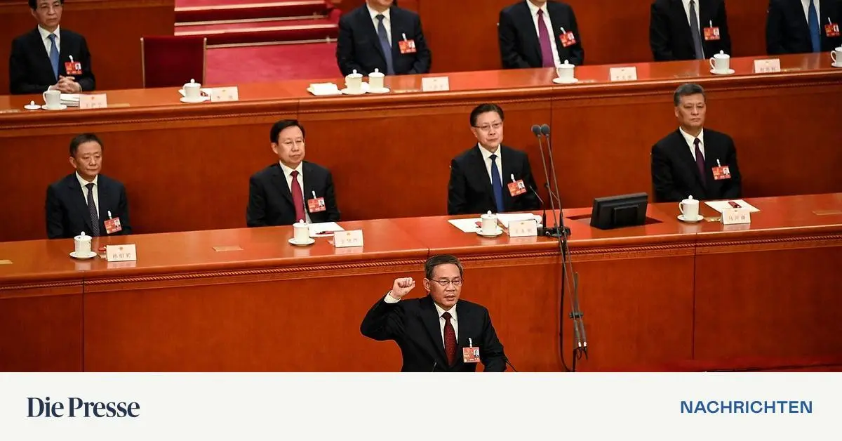 Li Qiang zum neuen Ministerpräsidenten Chinas gewählt – DiePresse.com Li Qiang zum neuen Ministerpräsidenten Chinas gewählt – DiePresse.com