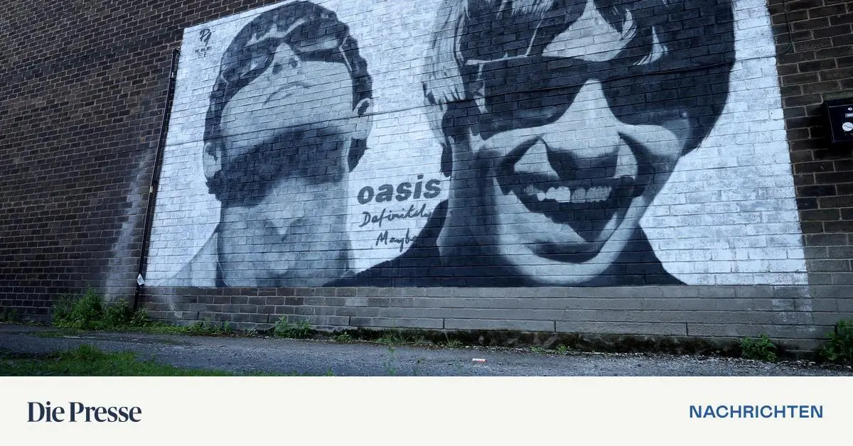 Oasis Album nach 30 Jahren wieder auf Platz eins der britischen Charts ...