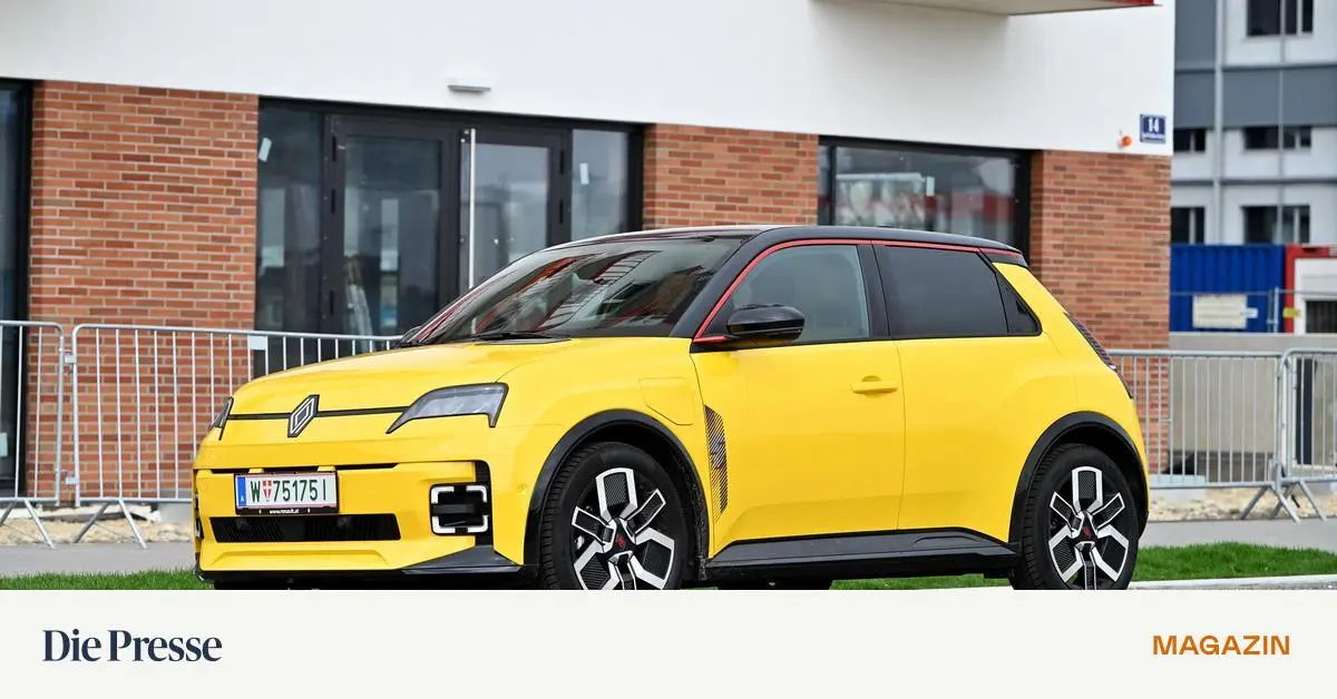Renault R5 E-Tech: Das steile Heck macht ein Comeback – DiePresse.com