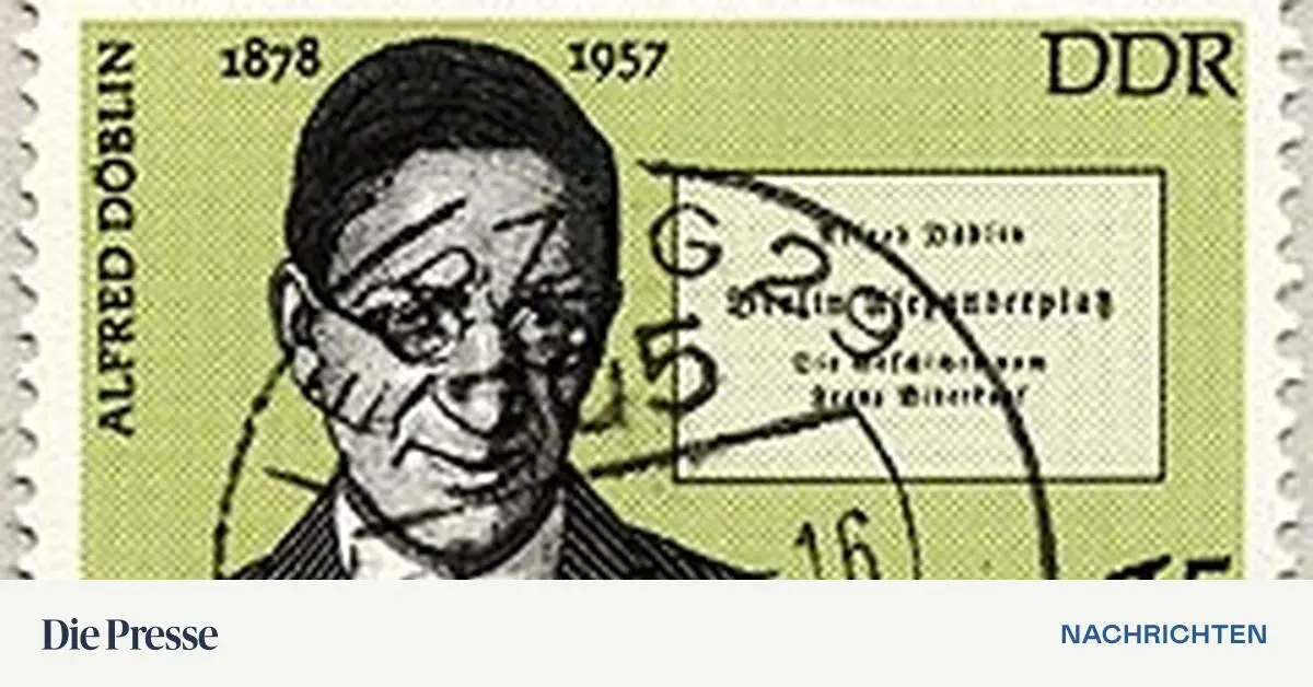 Verkannt, verbittert, ein Vorbild: Alfred Döblin starb vor 50 Jahren ...