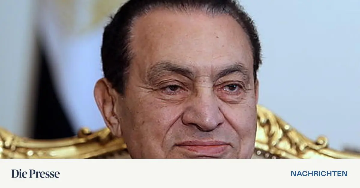 Ägypten: Verwirrung um Gesundheit des Ex-Präsidenten – DiePresse.com