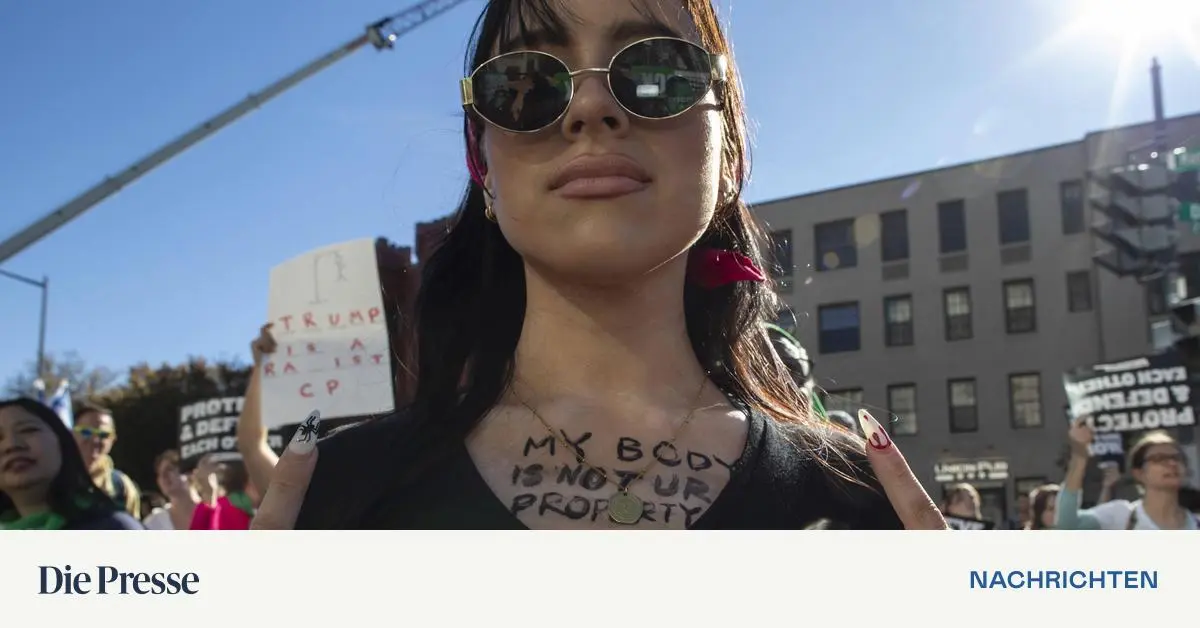 „Your body, my choice“: Der neue Slogan der Frauenhasser – DiePresse.com