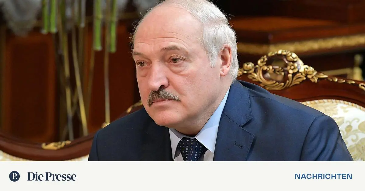 Fall Protassewitsch: Lukaschenko sieht sich im Recht | DiePresse.com