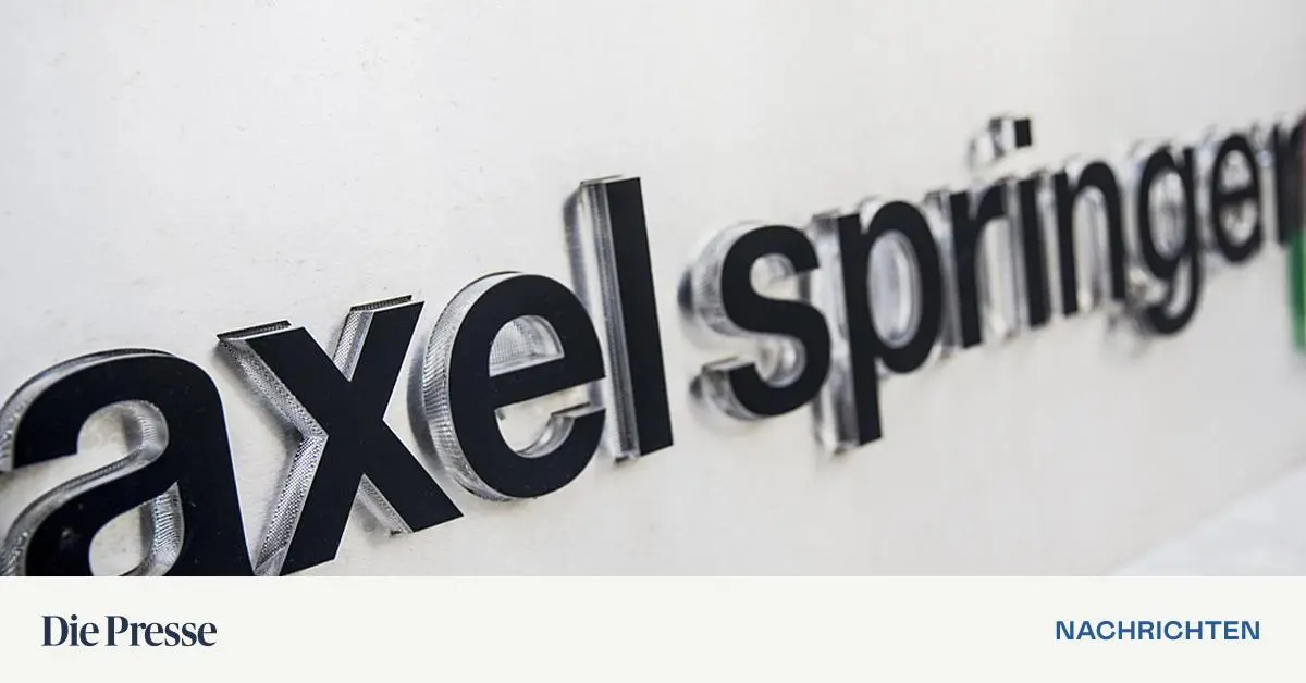 Axel-Springer-Verlag übernimmt Nachrichtensender N24 – DiePresse.com