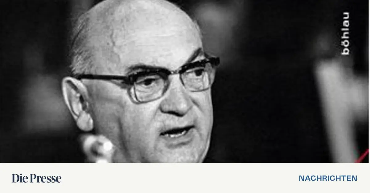 Anton Benya: Der letzte Patriarch der Sozialpartner – gefürchtet und ...