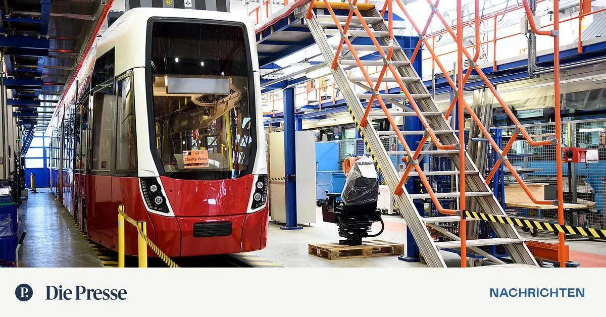 Wiener Linien ziehen alle Flexity-Straßenbahnen aus dem Verkehr ...