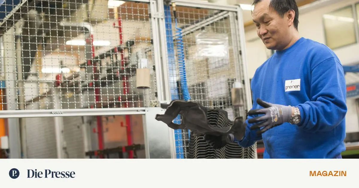 Greiner formt Schaumstoffriesen | DiePresse.com