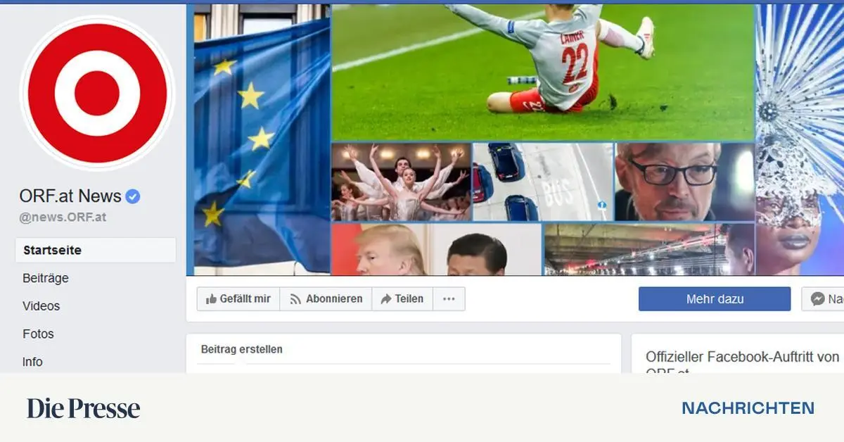 ORF.at zieht sich von Facebook zurück – DiePresse.com