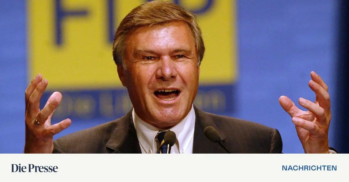 „Er war nie ein Machtpolitiker“: Früherer FDP-Chef Wolfgang Gerhardt ...
