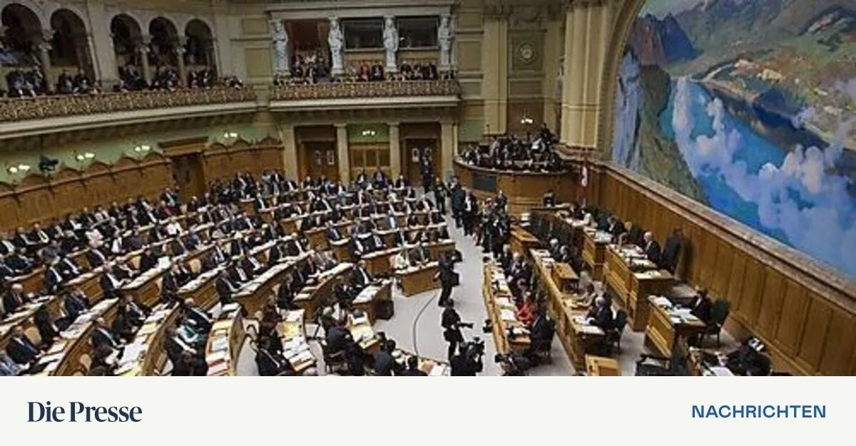 Schweizer Parlament wählt neue Regierung – DiePresse.com