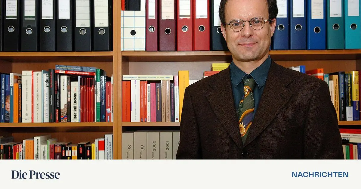 Polit-Erklärer Hubert Sickinger gestorben – DiePresse.com