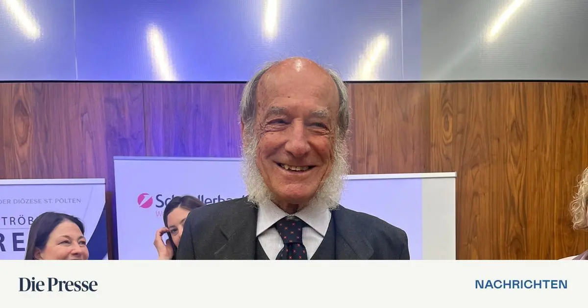 „Feine Feder“: Hans Winkler bekam Preis für Lebenswerk – DiePresse.com