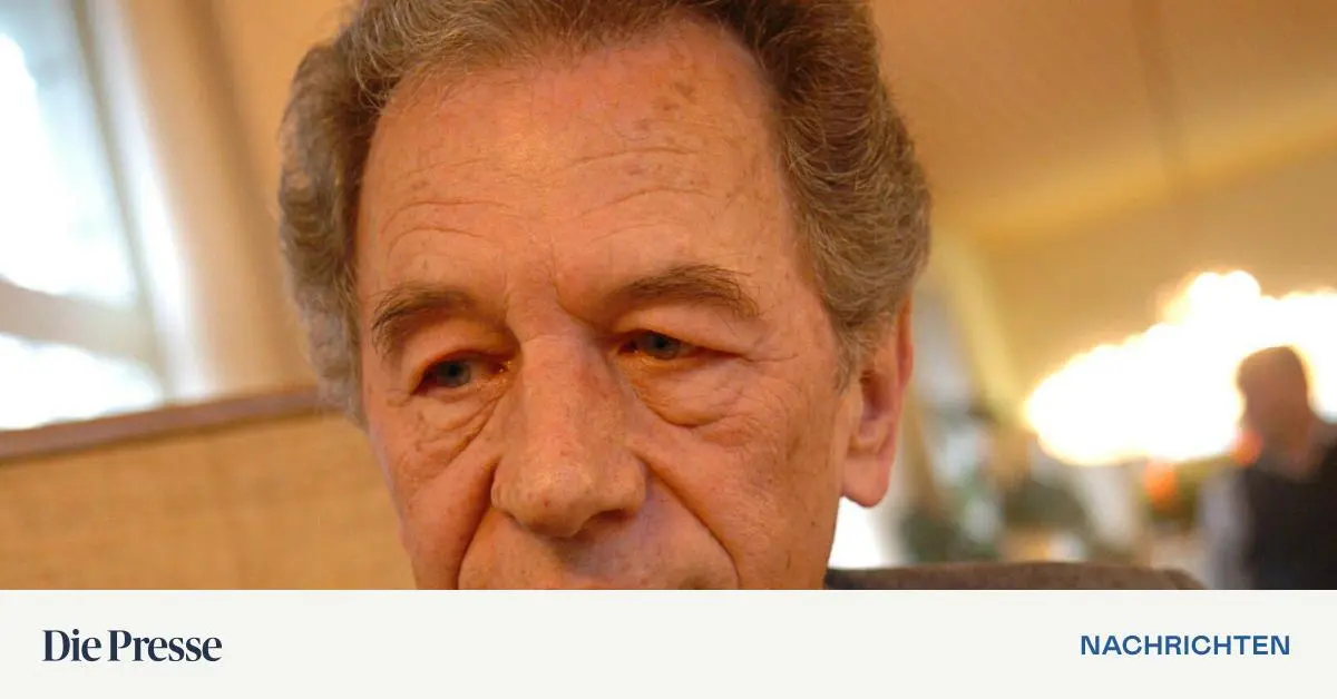 „Lucona“-Aufdecker Hans Pretterebner verstorben – DiePresse.com