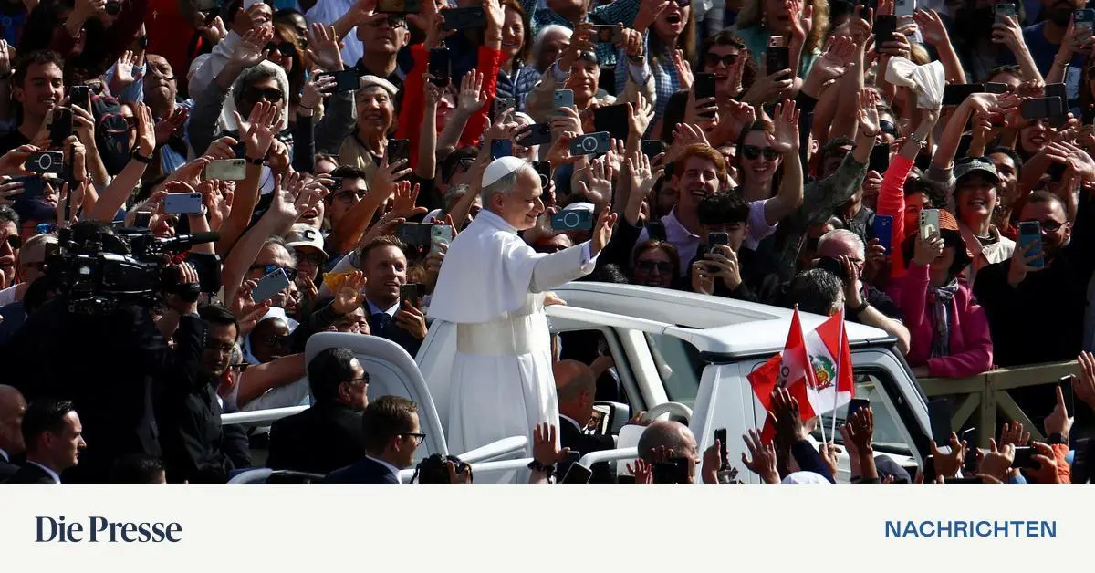 Neuer Papst will „einen gerechten Frieden“ – DiePresse.com