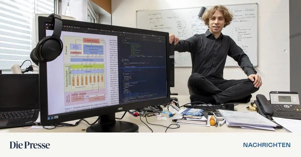 Daniel Gruss: Der programmierende Idealist – DiePresse.com