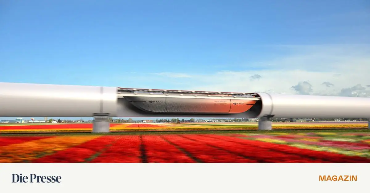 Reisen mit dem Hyperloop: Mit 1000 km/h in Richtung Zukunft – DiePresse.com