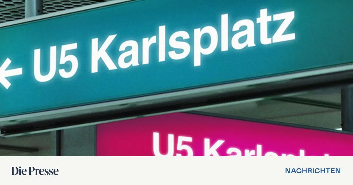 Wiener U-Bahn-Linie U5 wird rosa oder türkis – DiePresse.com