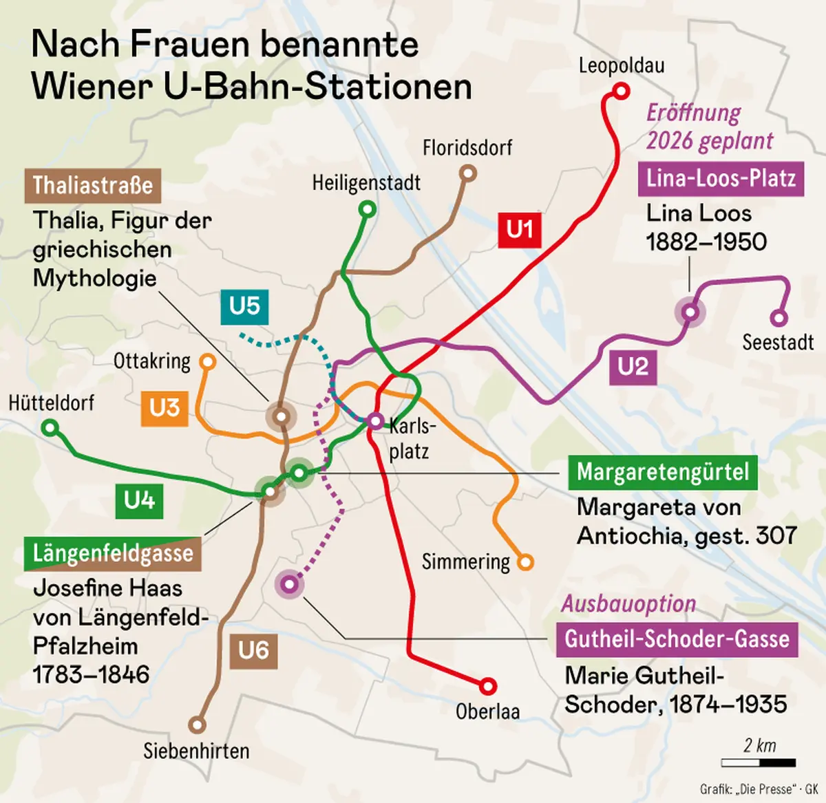 So weiblich ist die Wiener U-Bahn – DiePresse.com
