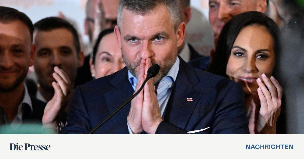 Peter Pellegrini gewinnt Präsidenten-Stichwahl in der Slowakei ...