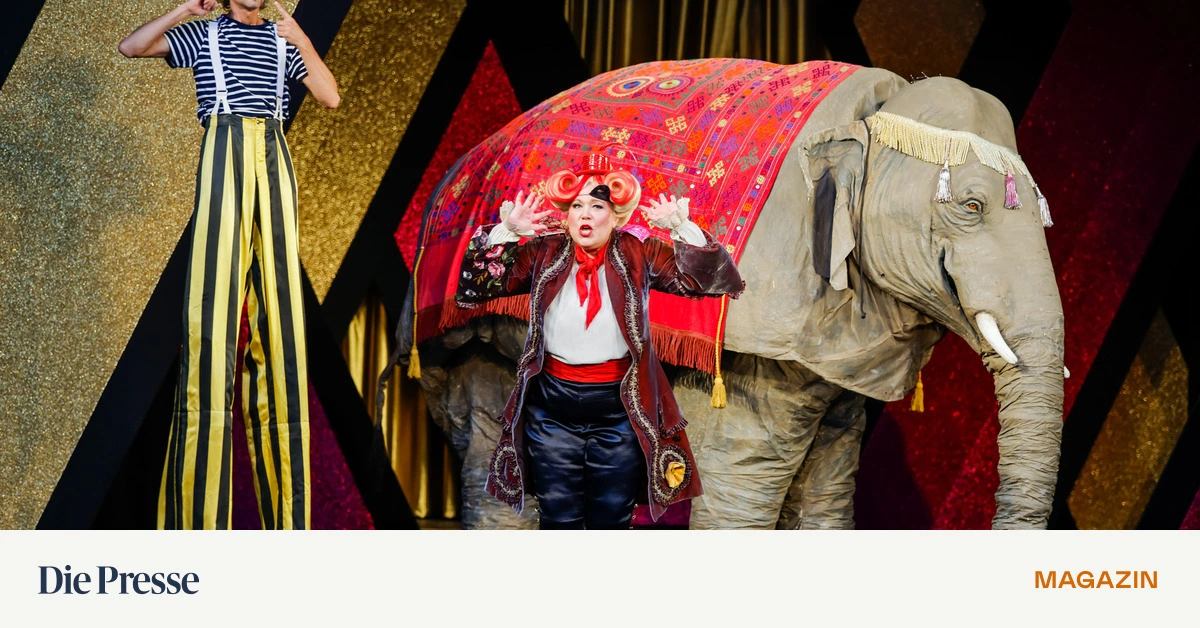 Manege frei: „Die Zirkusprinzessin“ in der Sommerarena Baden ...