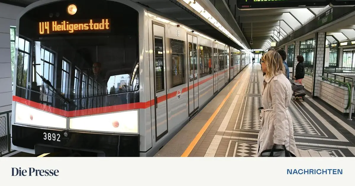 U1, U4, U6 - Wo es in Wien zu geänderten Fahrplänen kommt – DiePresse.com